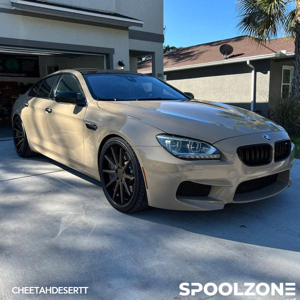 60" Gloss Desert Tan Vinyl Car Wrap – CheetahWrap