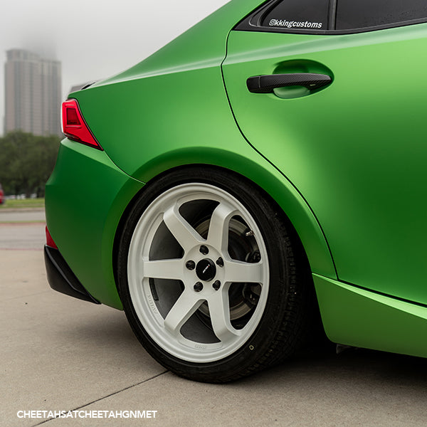 60" Satin Cheetah Green Metallic Vinyl Car Wrap | CheetahWrap