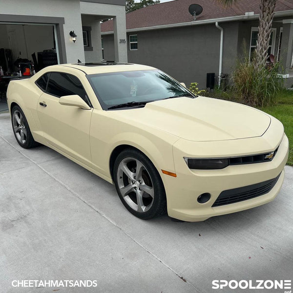 60" Matte Sandstorm Vinyl Car Wrap | CheetahWrap
