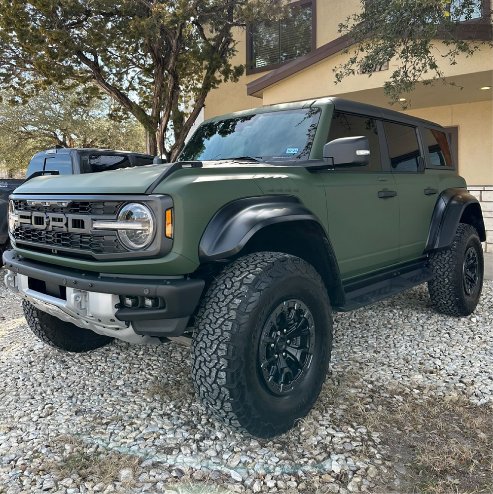 60" Matte Military Green Vinyl Car Wrap | CheetahWrap