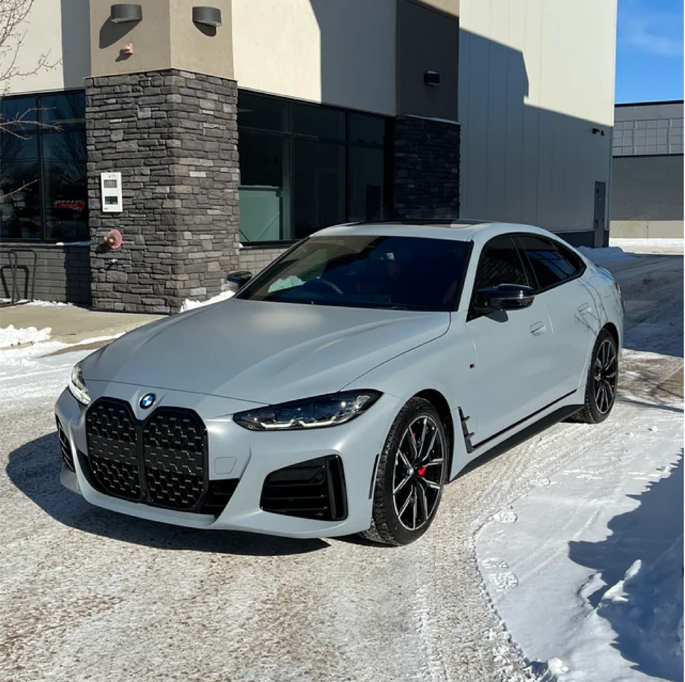 60" Matte Nardo Gray Vinyl Car Wrap | CheetahWrap