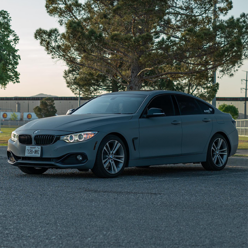 60" Matte Nardo Gray Vinyl Car Wrap | CheetahWrap
