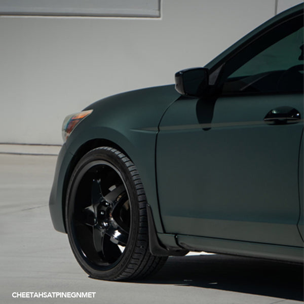 60" Satin Pine Green Metallic Vinyl Car Wrap – CheetahWrap