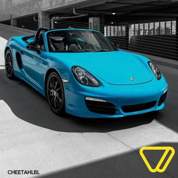 60" Gloss Light Blue Vinyl Car Wrap – CheetahWrap