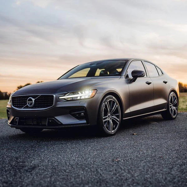 60" Satin Charcoal Metallic Vinyl Car Wrap | CheetahWrap