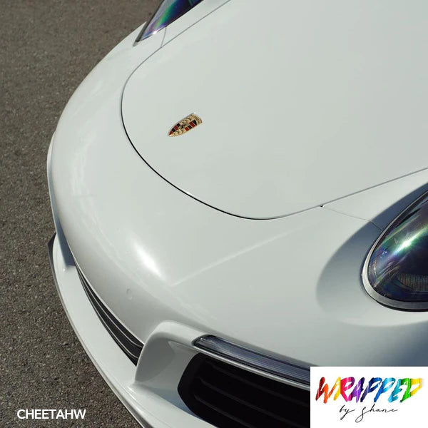 60" Gloss White Vinyl Car Wrap | CheetahWrap